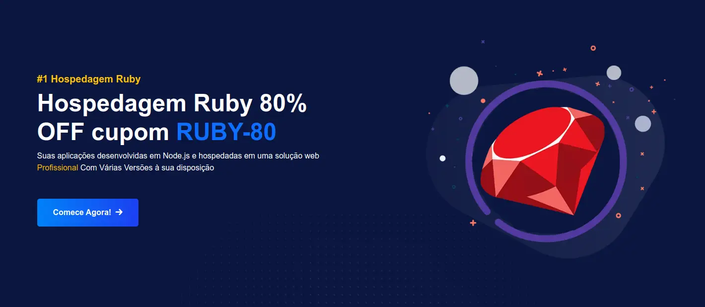Hosting Ruby Ilimitado para suas Aplicações - Reselhost